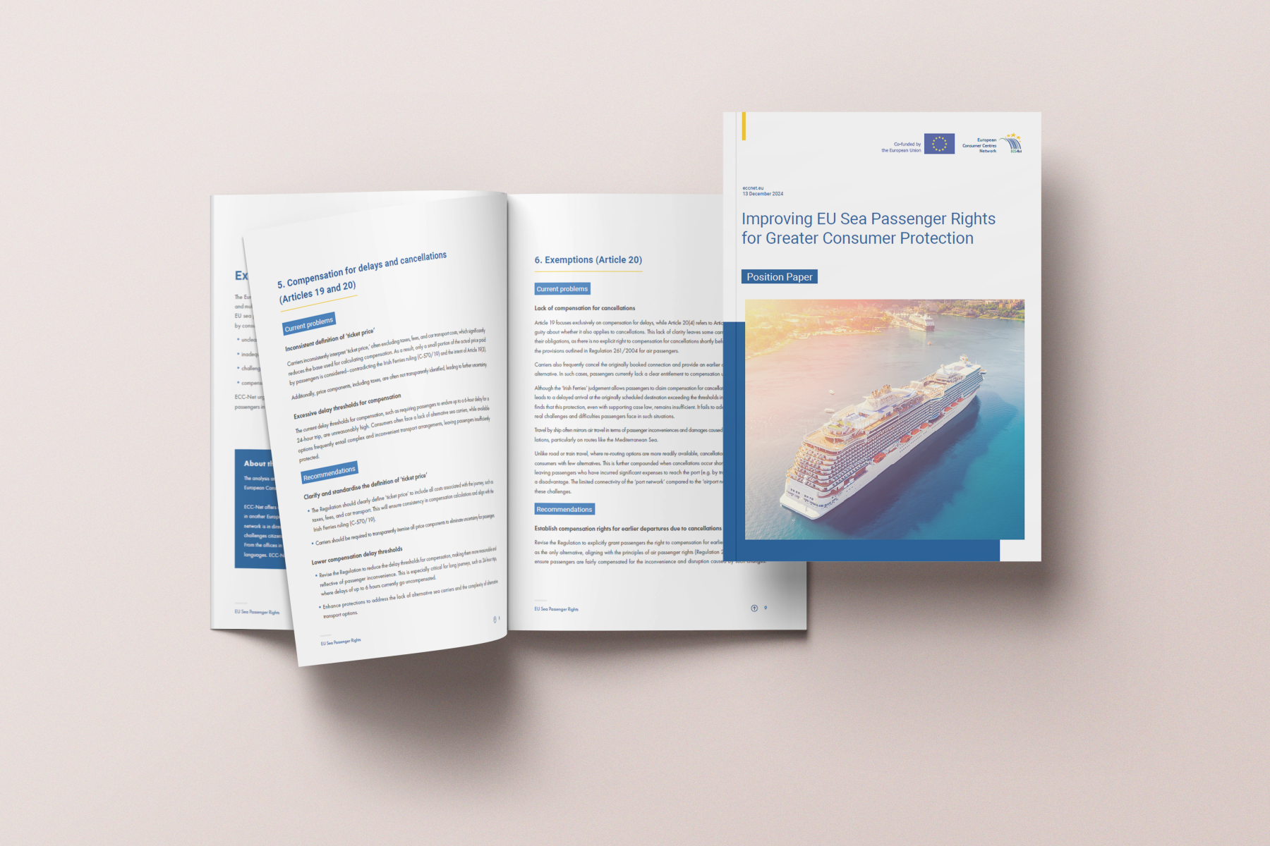 ECC-Net Calls for Stronger Protection for Sea Passengers | European ...